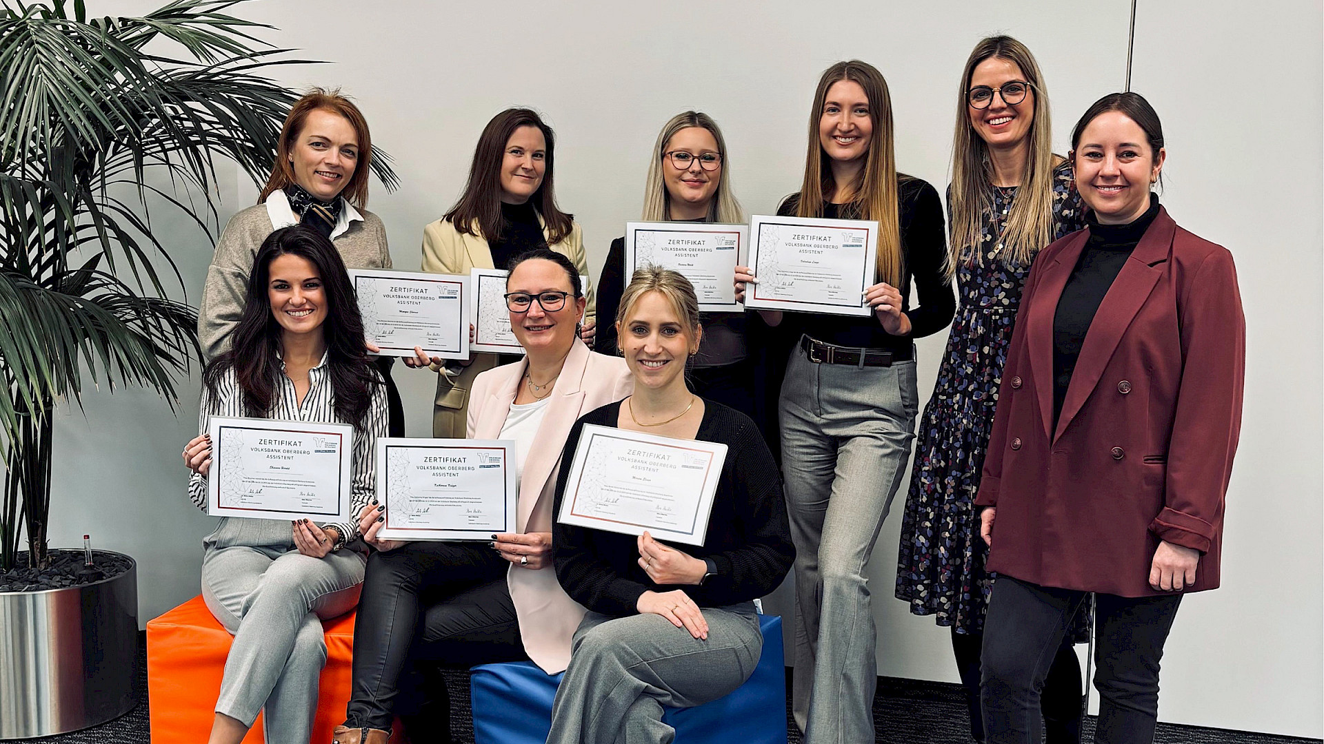 Sieben neue Assistentinnen starten durch